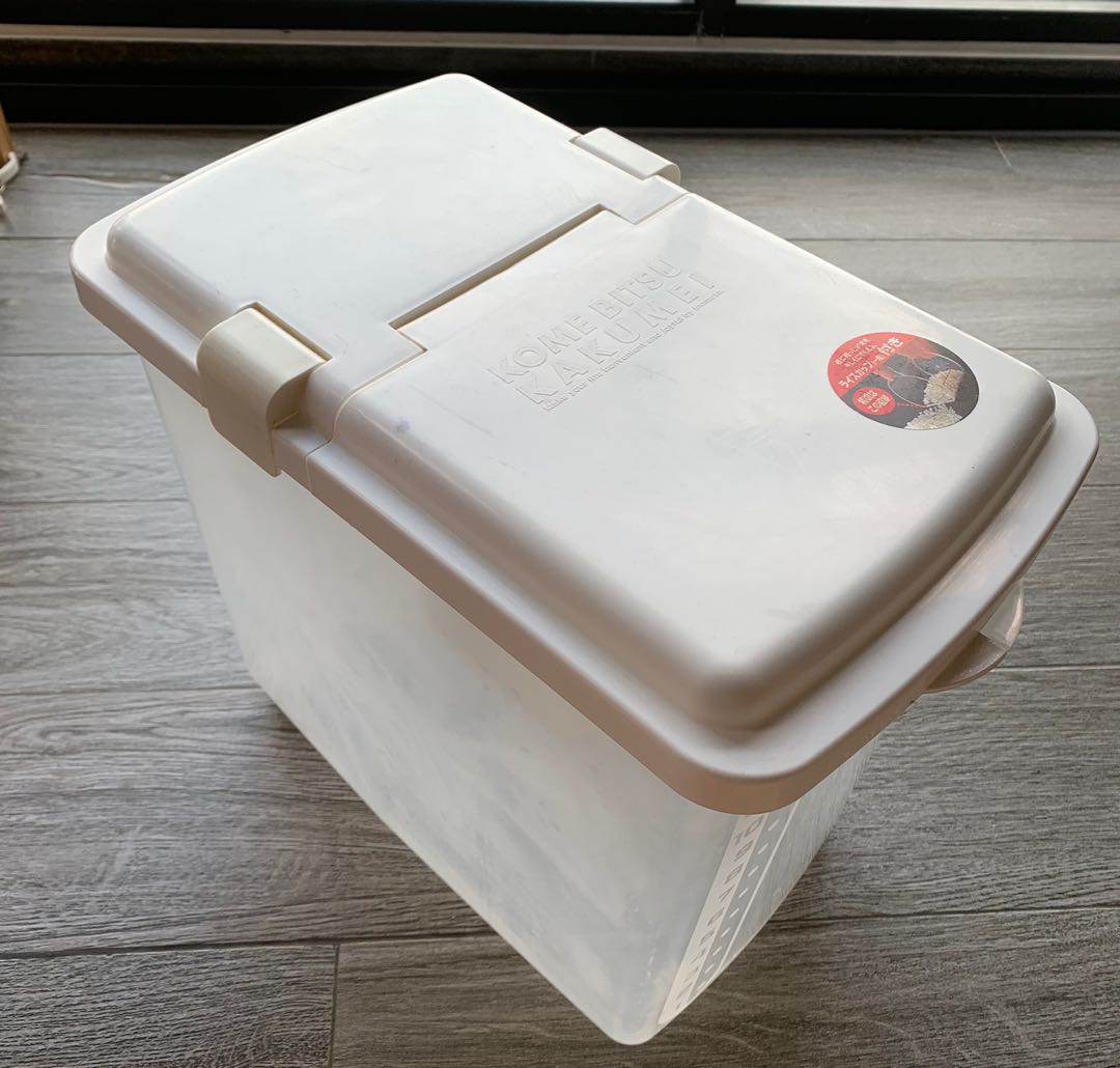 Rice Container 10kg, Furniture & Home Living, Home Improvement ...