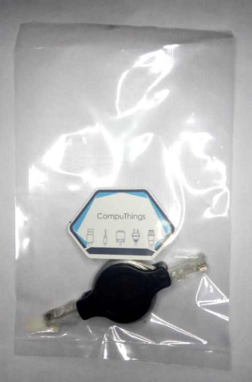 RJ45 Cat5 Retractable Network LAN Cable (145cm), Computers & Tech ...