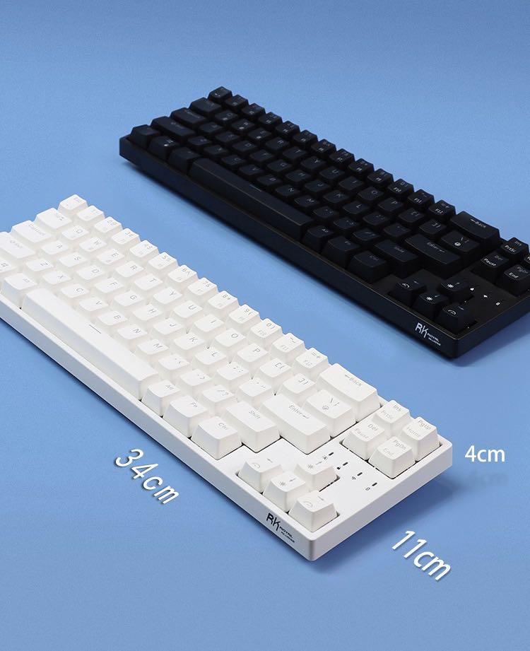 Roya Kludge RK68 Plus 65% Mechanical Keyboard Triple mode Hot swappable ...