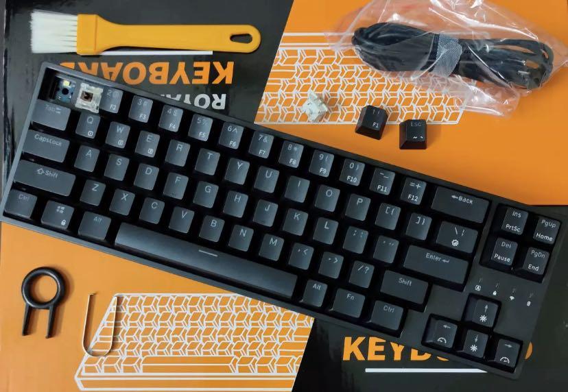 Roya Kludge RK68 Plus 65% Mechanical Keyboard Triple mode Hot swappable ...