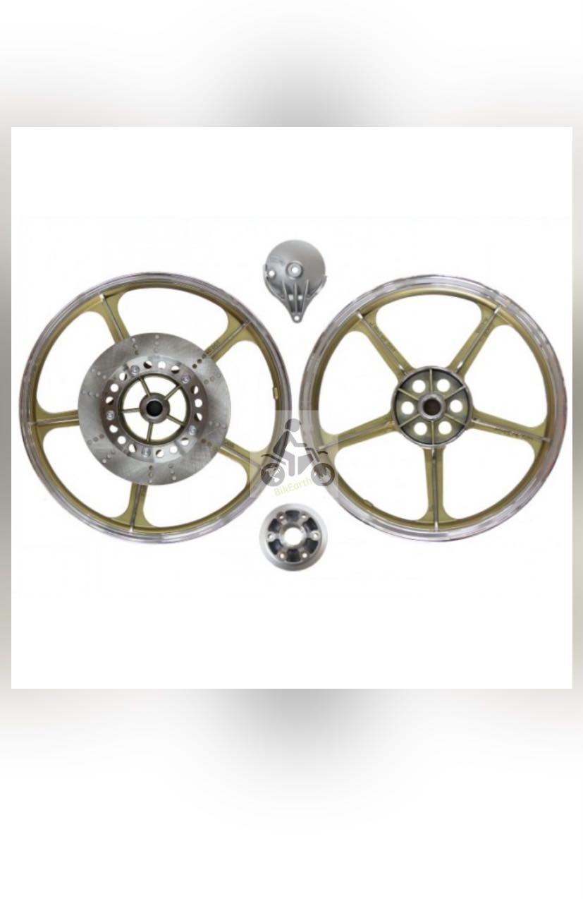 RXZ Enkei Japan Rim Full Set, Motorcycles, Motorcycle Accessories on ...