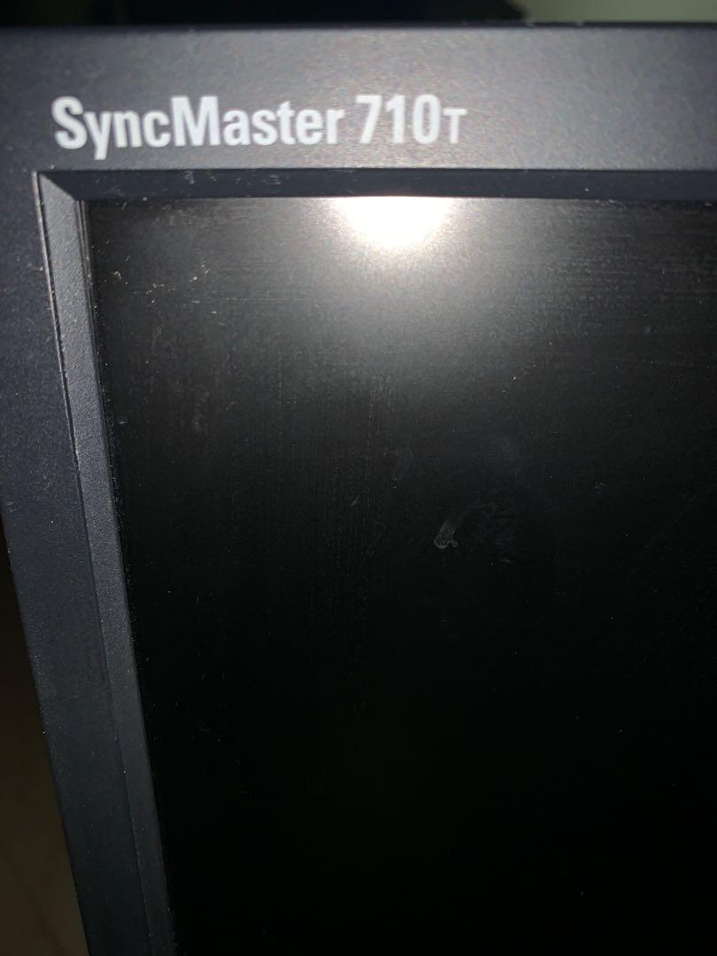 Samsung SyncMaster 710T monitor), Computers & Tech, Parts & Accessories ...