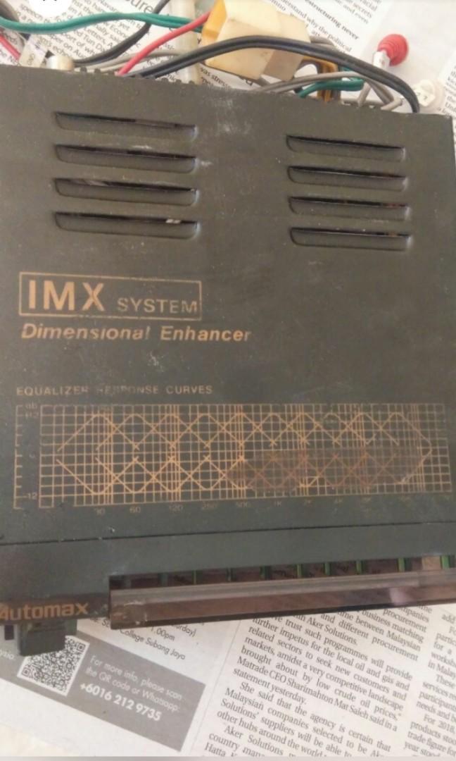 SCI-COUSTICS imx dimensional Enhancer, Auto Accessories on Carousell