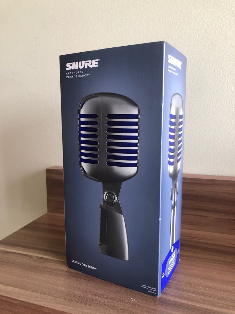 Shure Vintage Mic, Audio, Microphones on Carousell