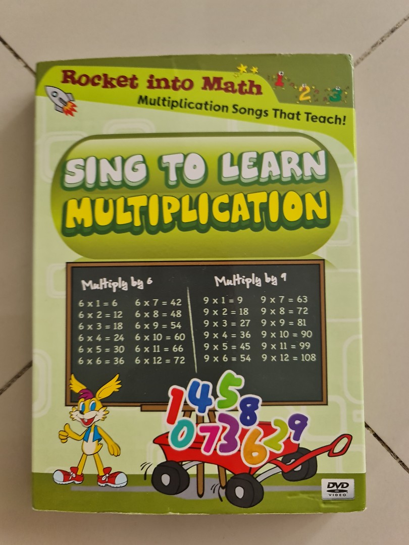 Sing to learn multiplication math, Hobbies & Toys, Music & Media, CDs ...