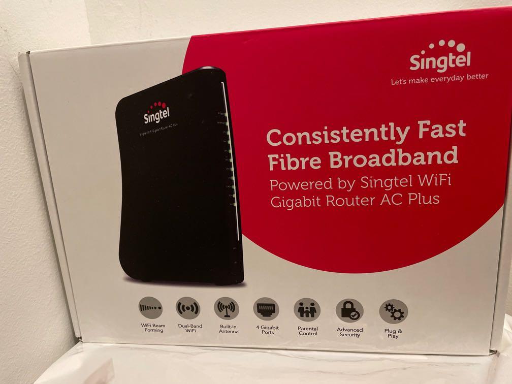 Singtel Fast Fibre Wifi Gigabit Router, Computers & Tech, Parts ...