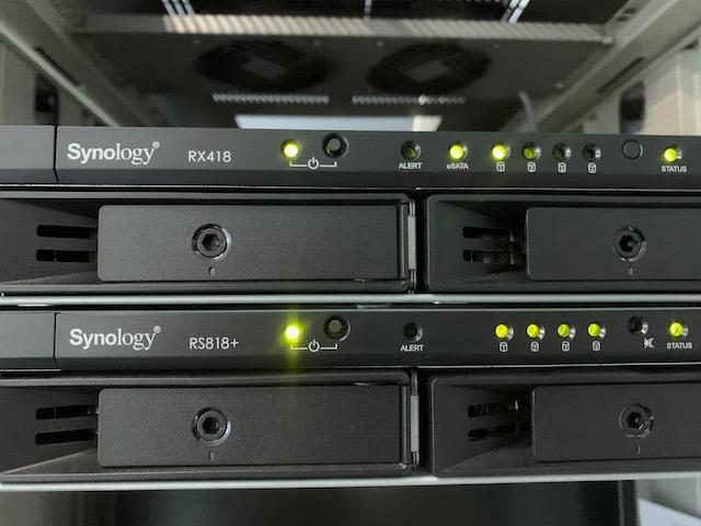 Synology RS818+ plus RX418 Expansion unit, Computers & Tech, Parts ...