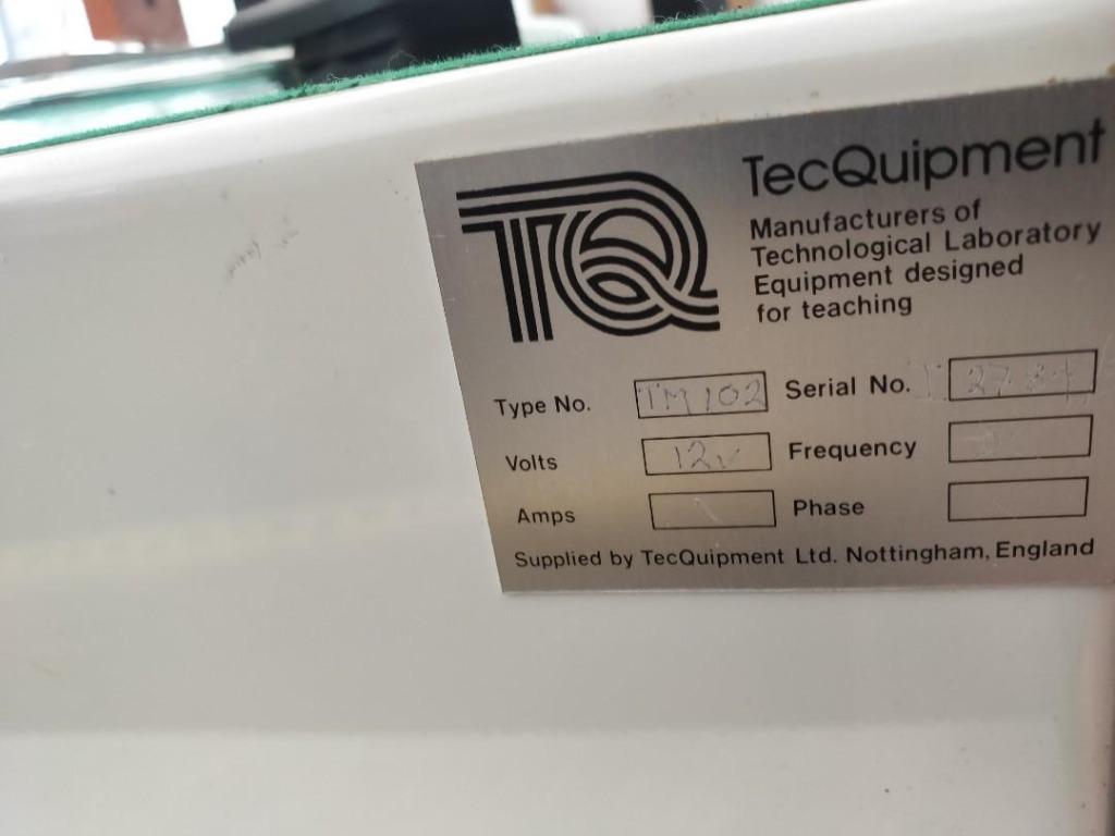 Tec Equipment Static And Dynamic Balancing Apparatus TM102 for sale ...