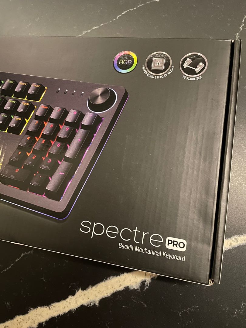 Tecware Spectre Pro RGB Mechanical Keyboard, Computers & Tech, Parts ...