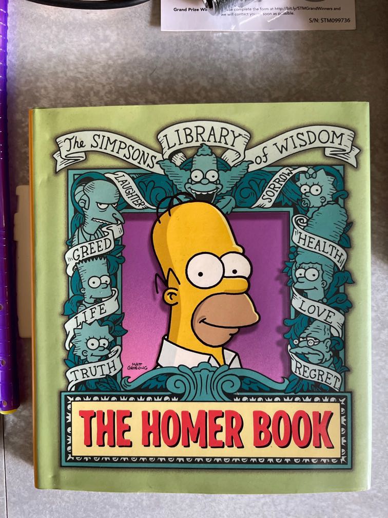 The Homer Book, Hobbies & Toys, Books & Magazines, Children's Books on ...