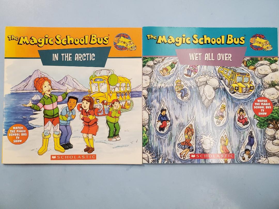 The Magic School Bus - In The Arctic, Wet All Over (2 books), 興趣及遊戲, 書本 ...