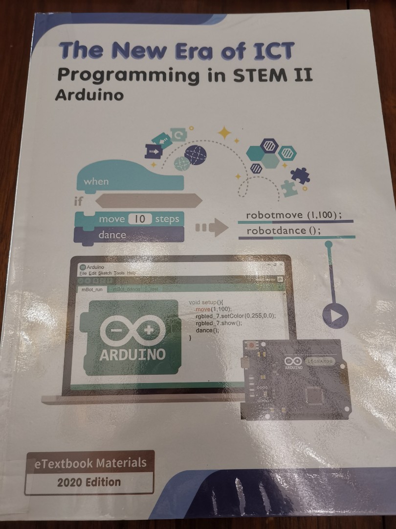 The New Era of ICT Programming in Stem II Arduino (2020) , 興趣及遊戲, 書本 & 文具, 小朋友書 - Carousell