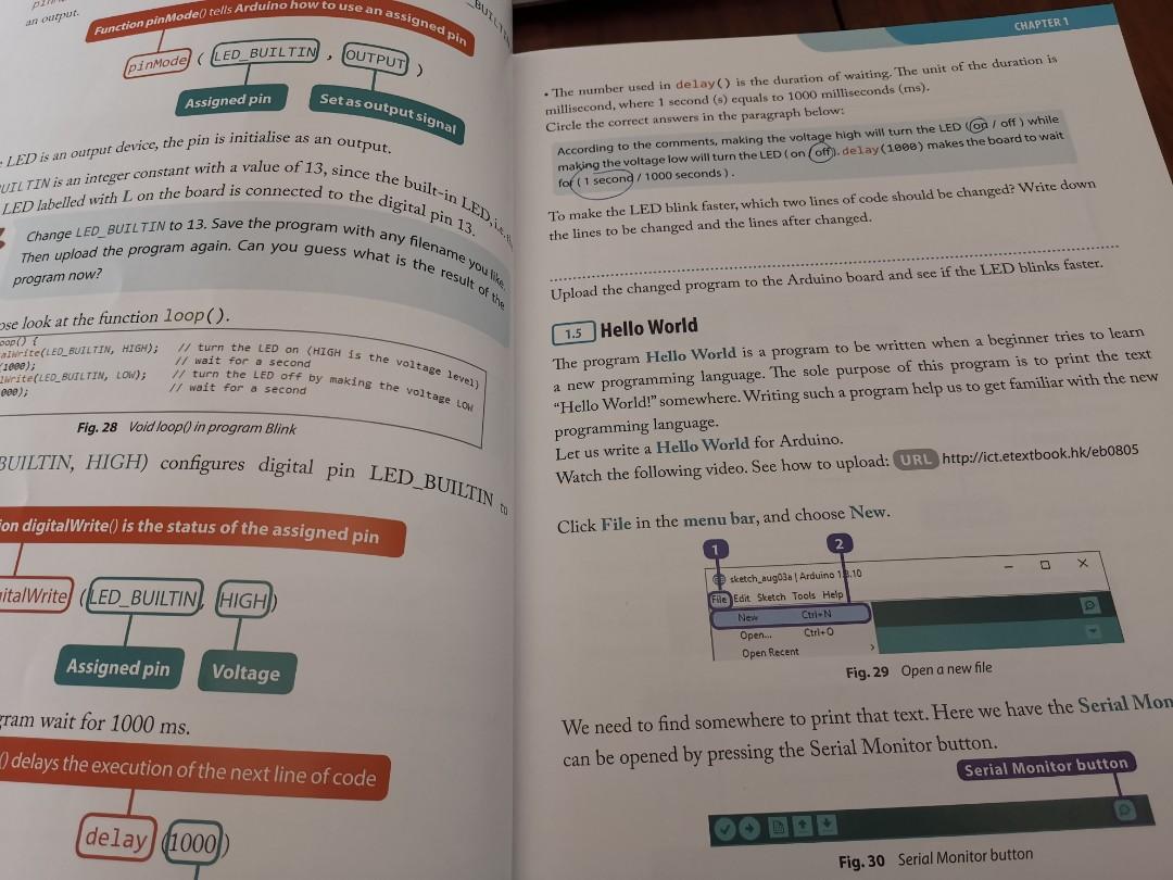 The New Era of ICT Programming in Stem II Arduino (2020) , 興趣及遊戲, 書本 & 文具, 小朋友書 - Carousell