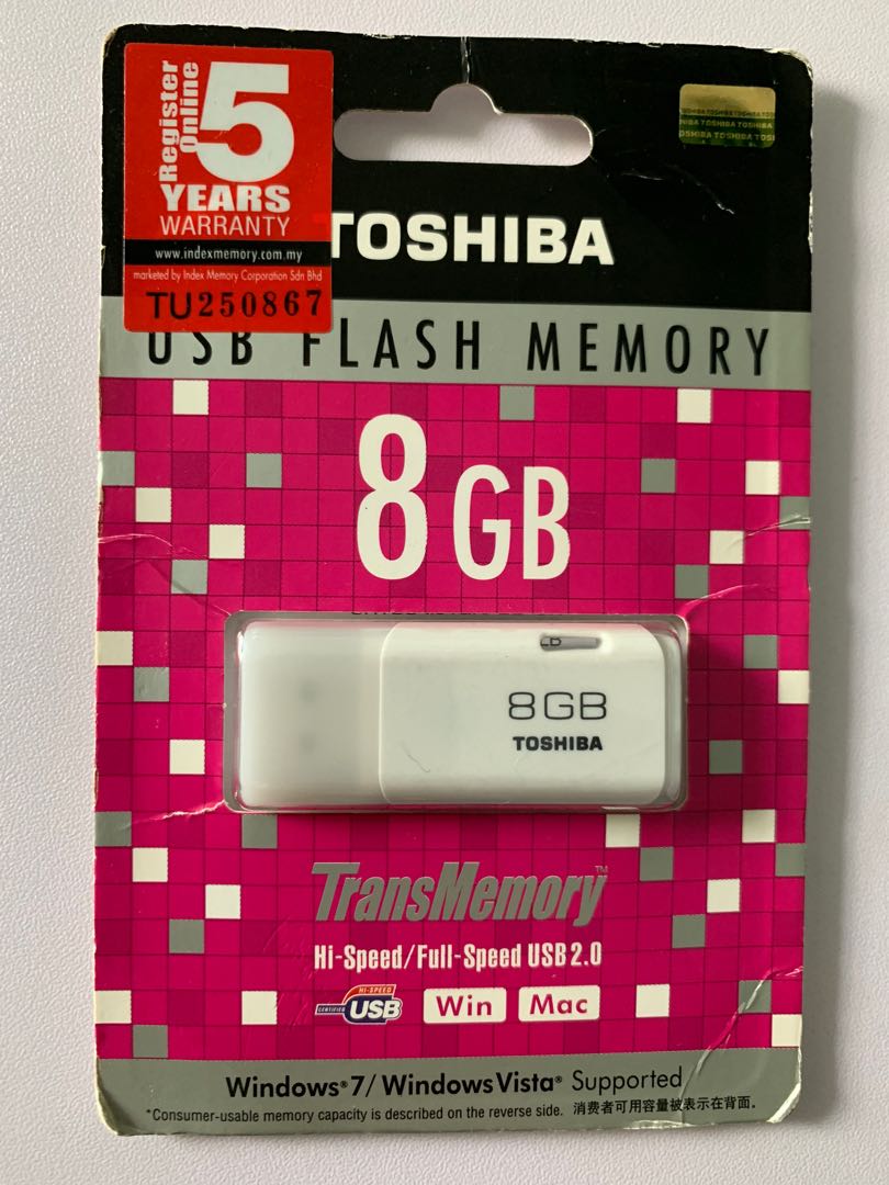 Toshiba USB Flash Drive, Computers & Tech, Office & Business Technology ...