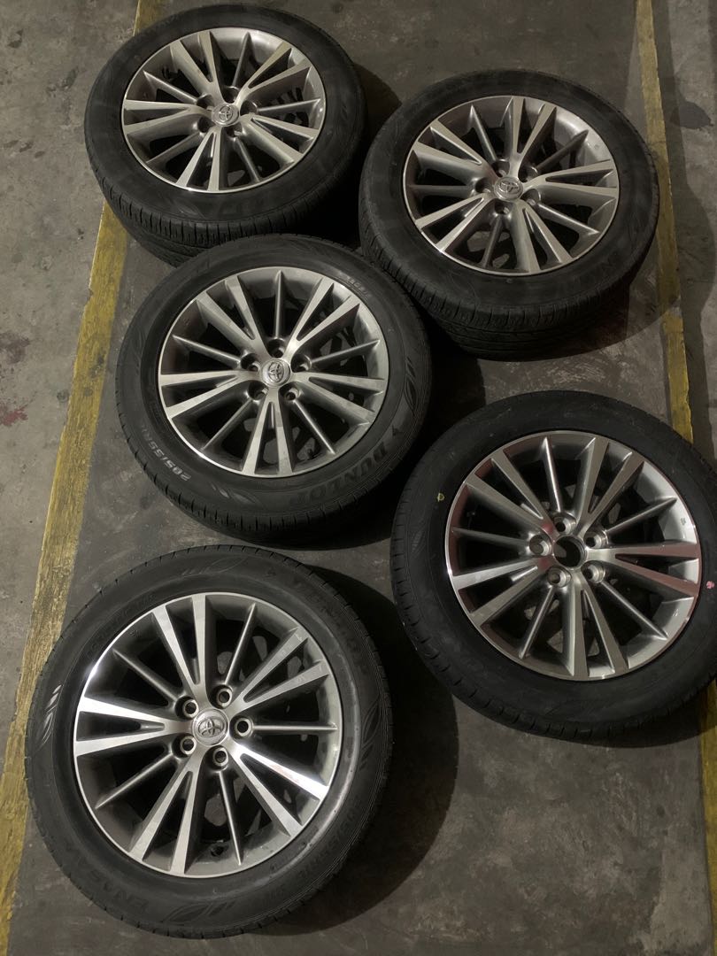 Toyota OEM Mags 16", Car Parts & Accessories, Mags and Tires on Carousell