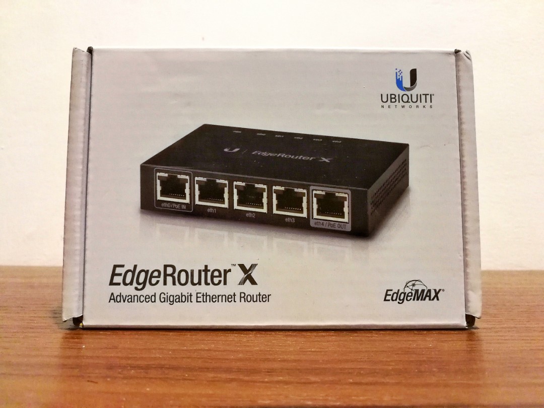 Ubiquiti EdgeRouter ER-X 5-Port Advanced Gigabit Ethernet Router ...