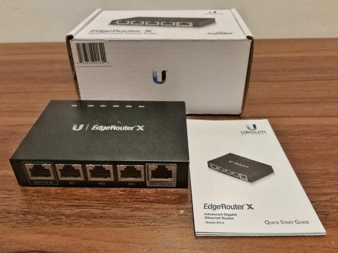 Ubiquiti EdgeRouter ER-X 5-Port Advanced Gigabit Ethernet Router ...