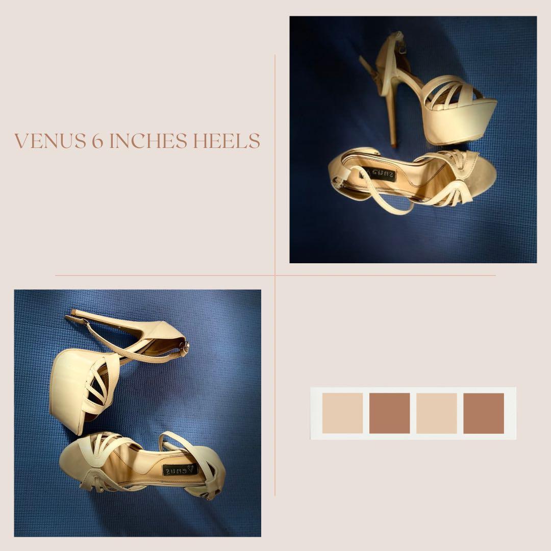 Venus pageant heels - 6 inches, Women's Fashion, Footwear, Heels on ...