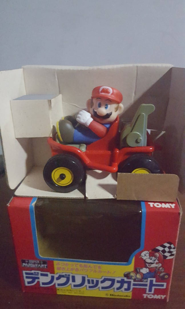 Japan Vintage Battery op. Super Mario Cart Nintendo Toy Race Car ...