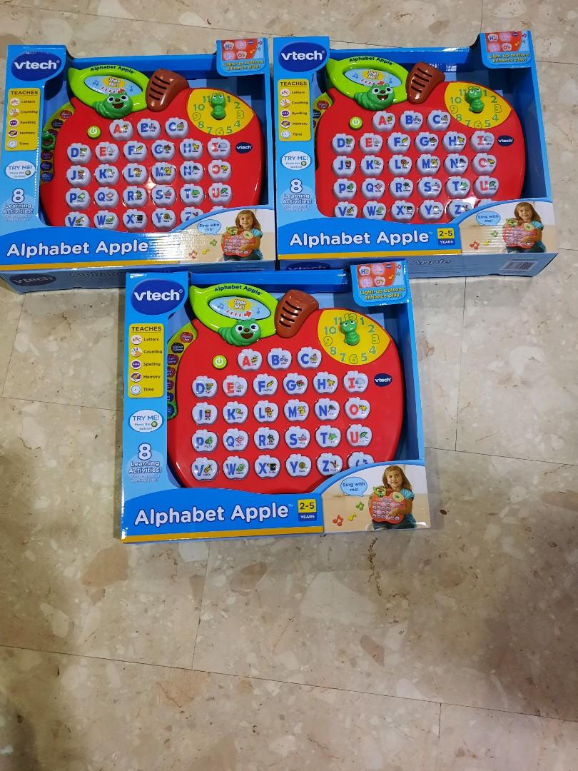 Vtech Alphabet Apple, Babies & Kids, Infant Playtime on Carousell