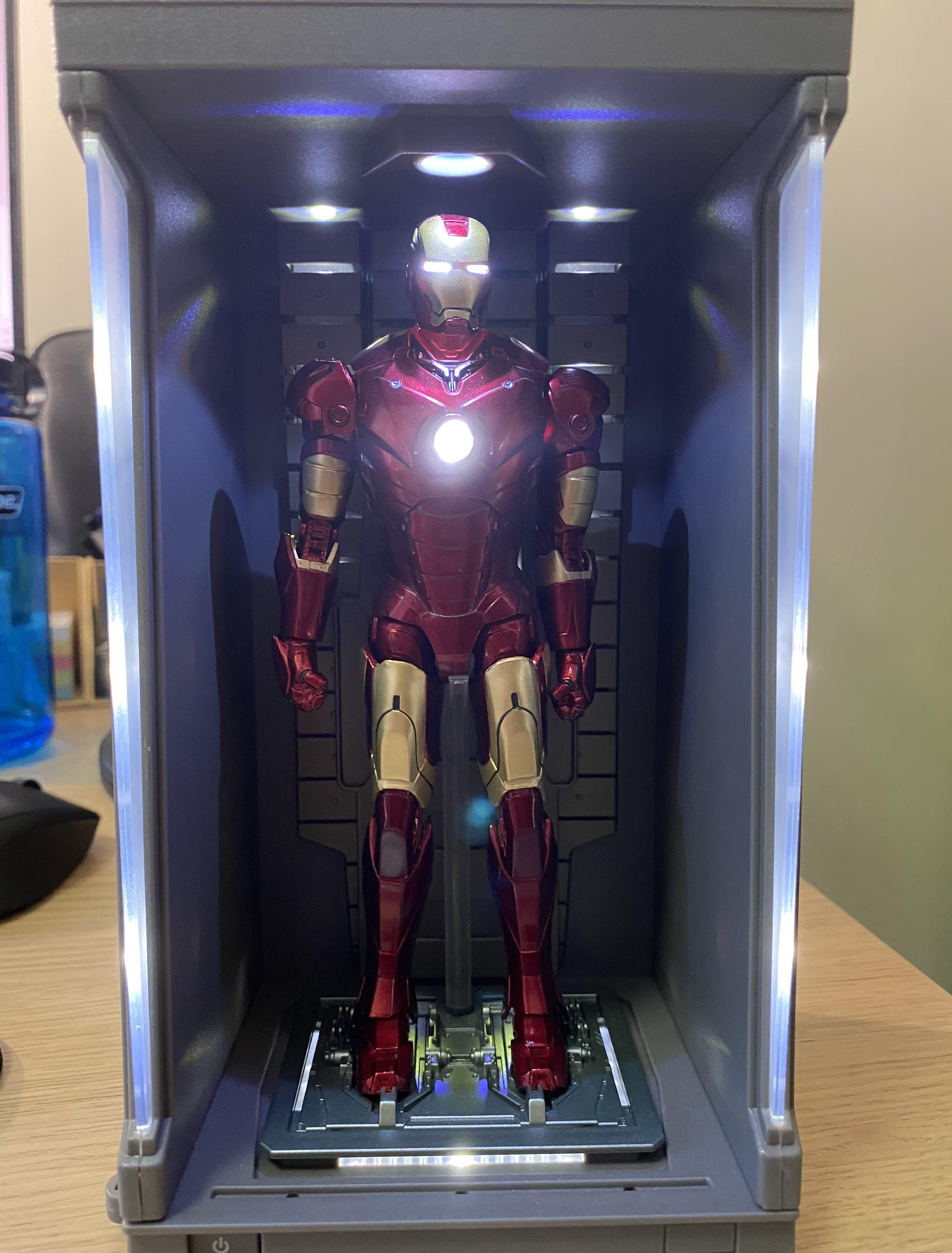 Set of Iron Man Mark 3 (Light Up ver) and Hall of Armour - Zhong Dong ...