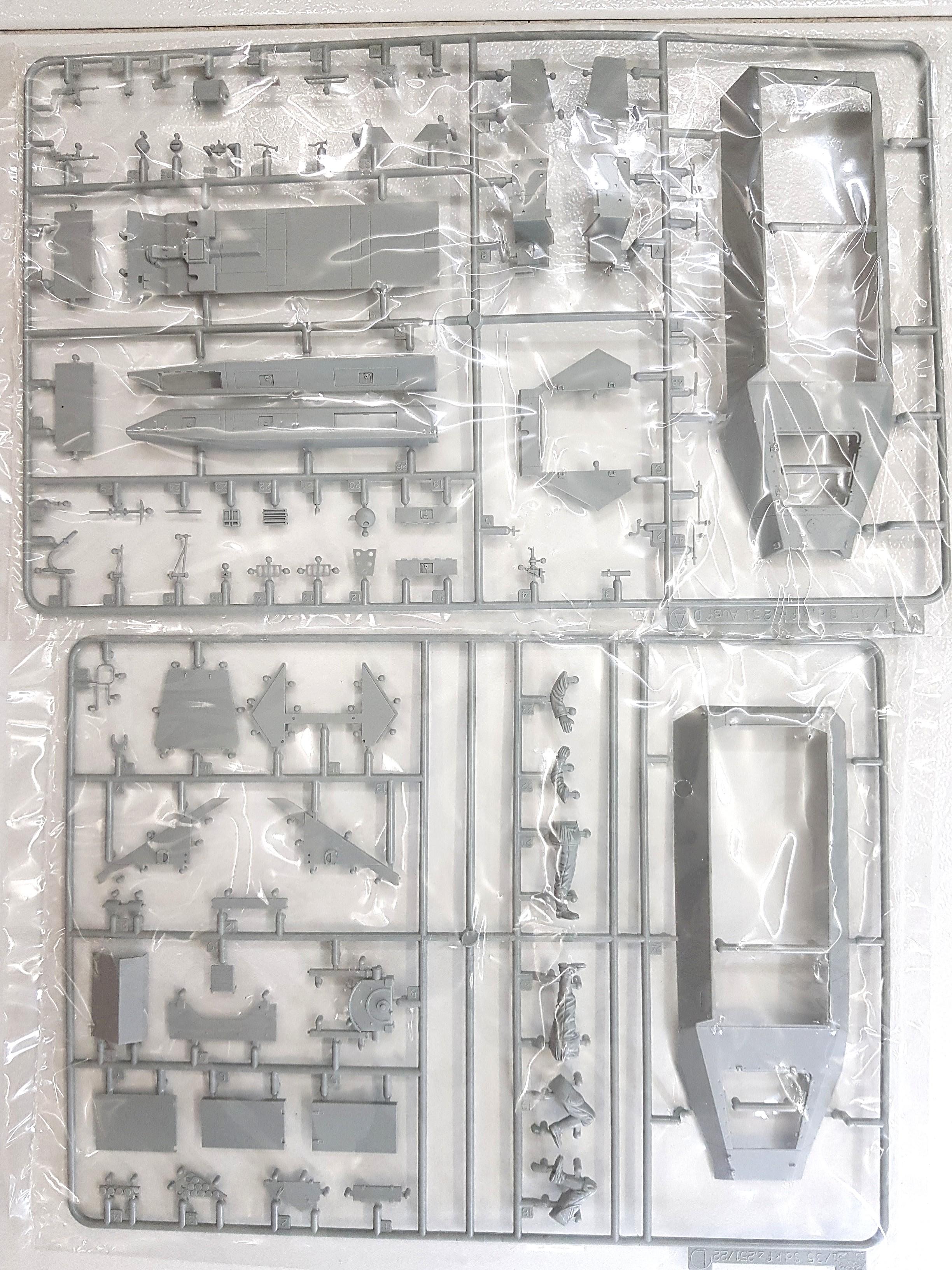 1/35 Dragon #6248 German Halftrack Sd Kfz 251/22 Ausf D c/w Bonus 4 ...