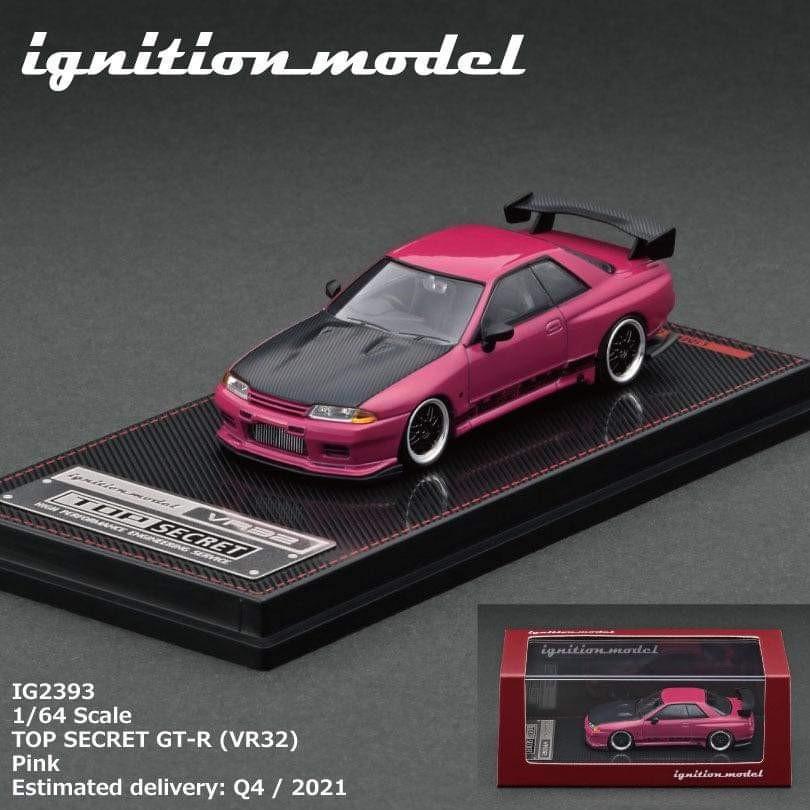 預訂 ig ignition model 1:64 preorder Nissan gt-r Mazda rx-7, 興趣及遊戲, 收藏品及 ...