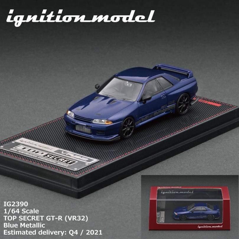 預訂 ig ignition model 1:64 preorder Nissan gt-r Mazda rx-7, 興趣及遊戲, 收藏品及 ...