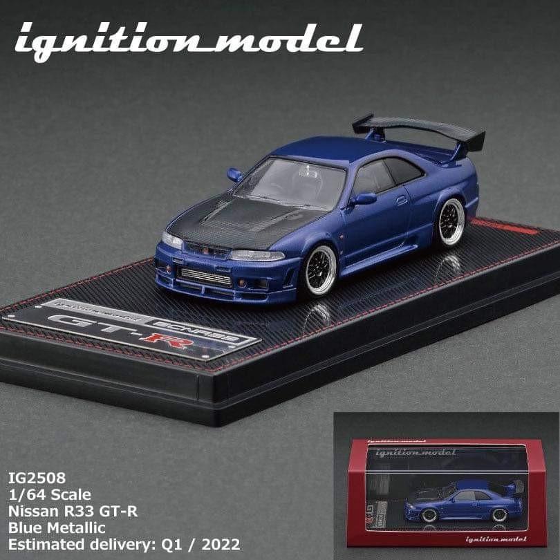 預訂 ig ignition model 1:64 preorder Nissan gt-r Mazda rx-7, 興趣及遊戲, 收藏品及 ...
