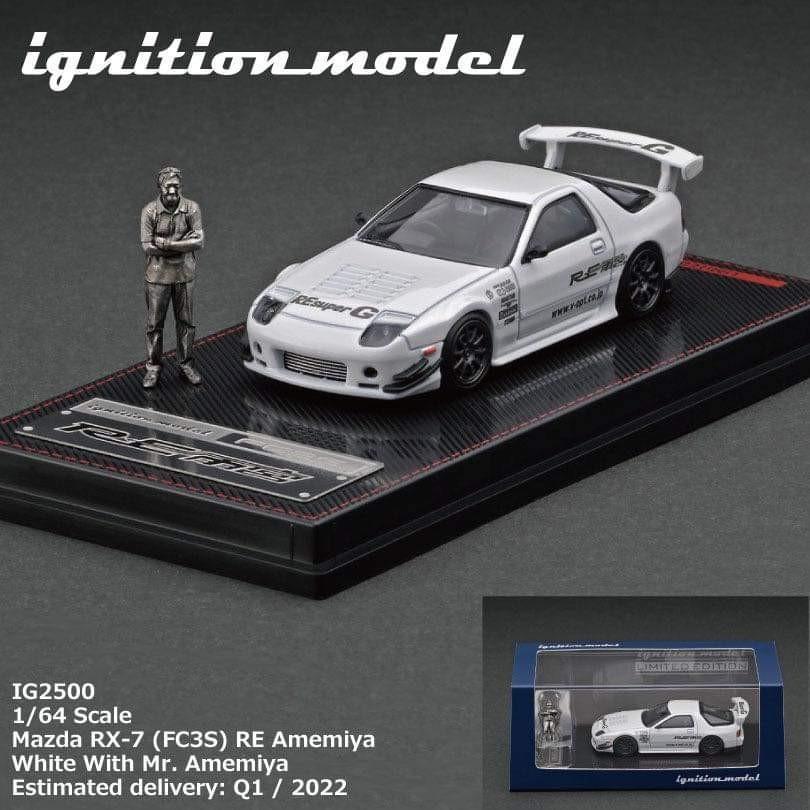 預訂 ig ignition model 1:64 preorder Nissan gt-r Mazda rx-7, 興趣及遊戲, 收藏品及 ...