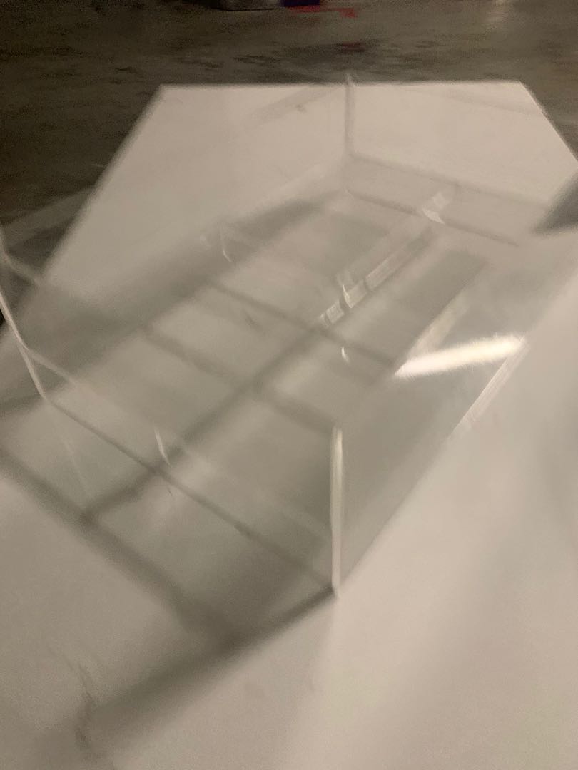 Acrylic step up tray, Furniture & Home Living, Furniture, Shelves ...