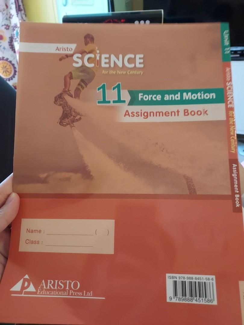 Aristo Science for the new century Chapter 11 Force and Motion ...