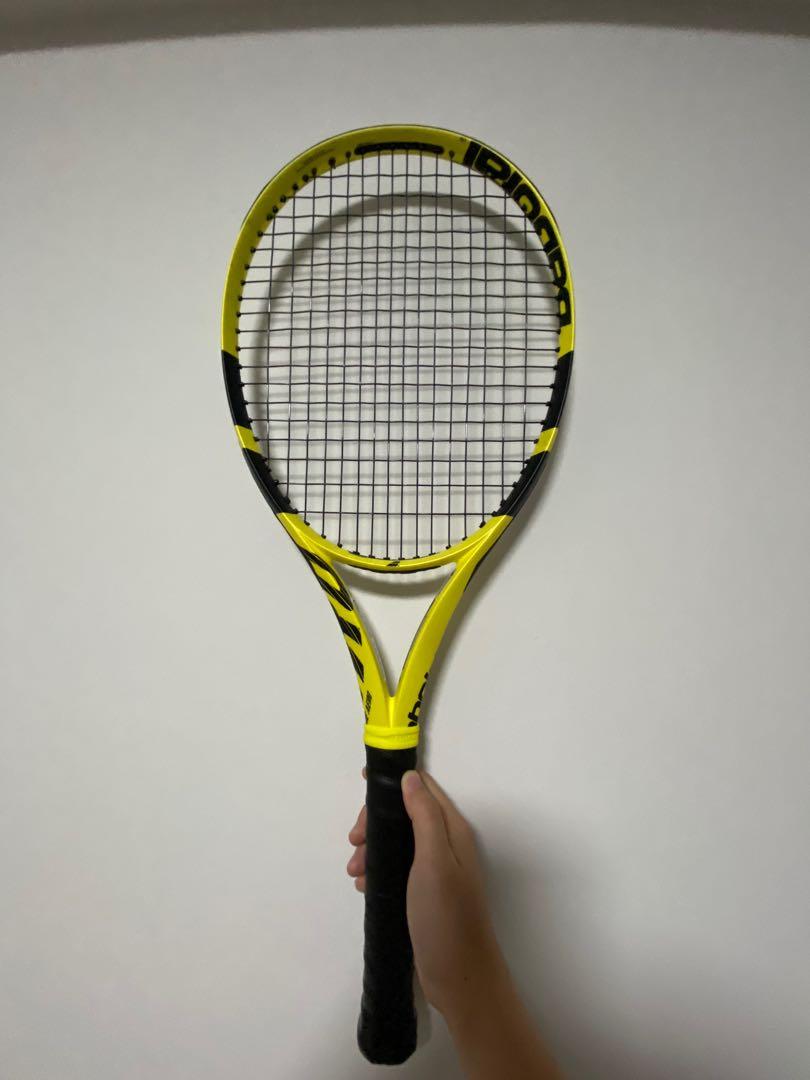 Babolat Pure Aero (2019) Tennis Racket, Sports Equipment, Sports ...
