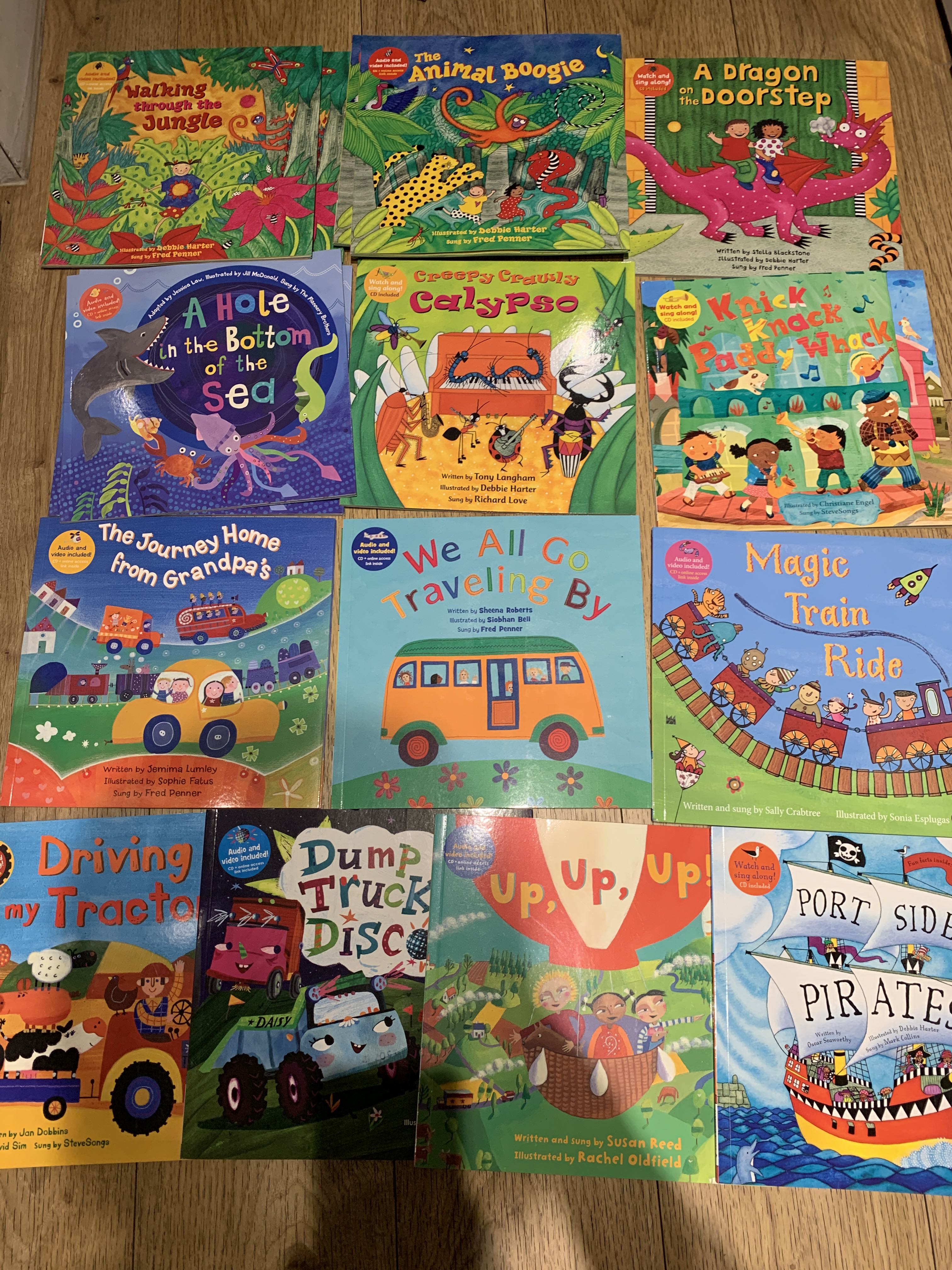 Barefoot Sing Along books (with CDs), Hobbies & Toys, Books & Magazines ...