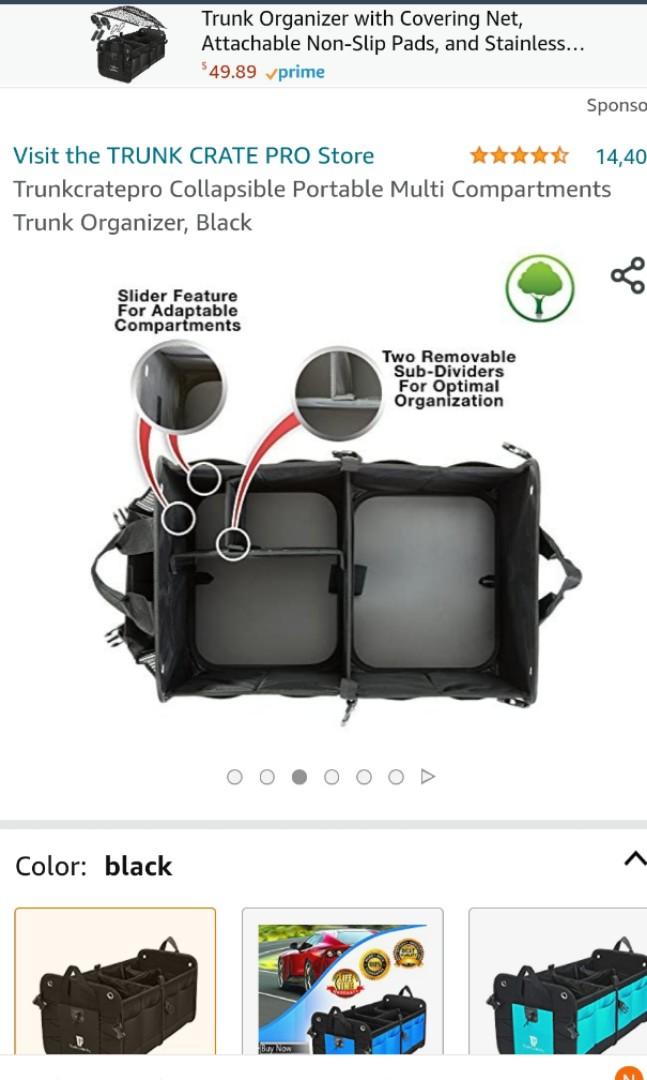 Car boot organizer / trunk crate pro, Car Accessories, Accessories on ...