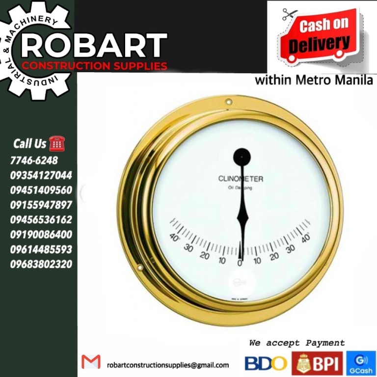 Clip On Clinometer Dial Type 6", Commercial & Industrial, Construction ...