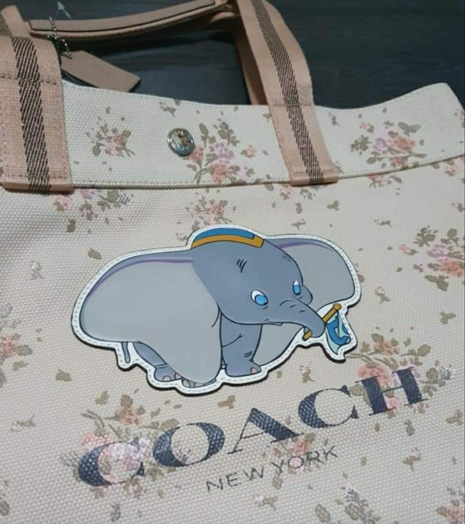 COACH x Disney Dumbo tote bag, Women's Fashion, Bags & Wallets, Tote ...