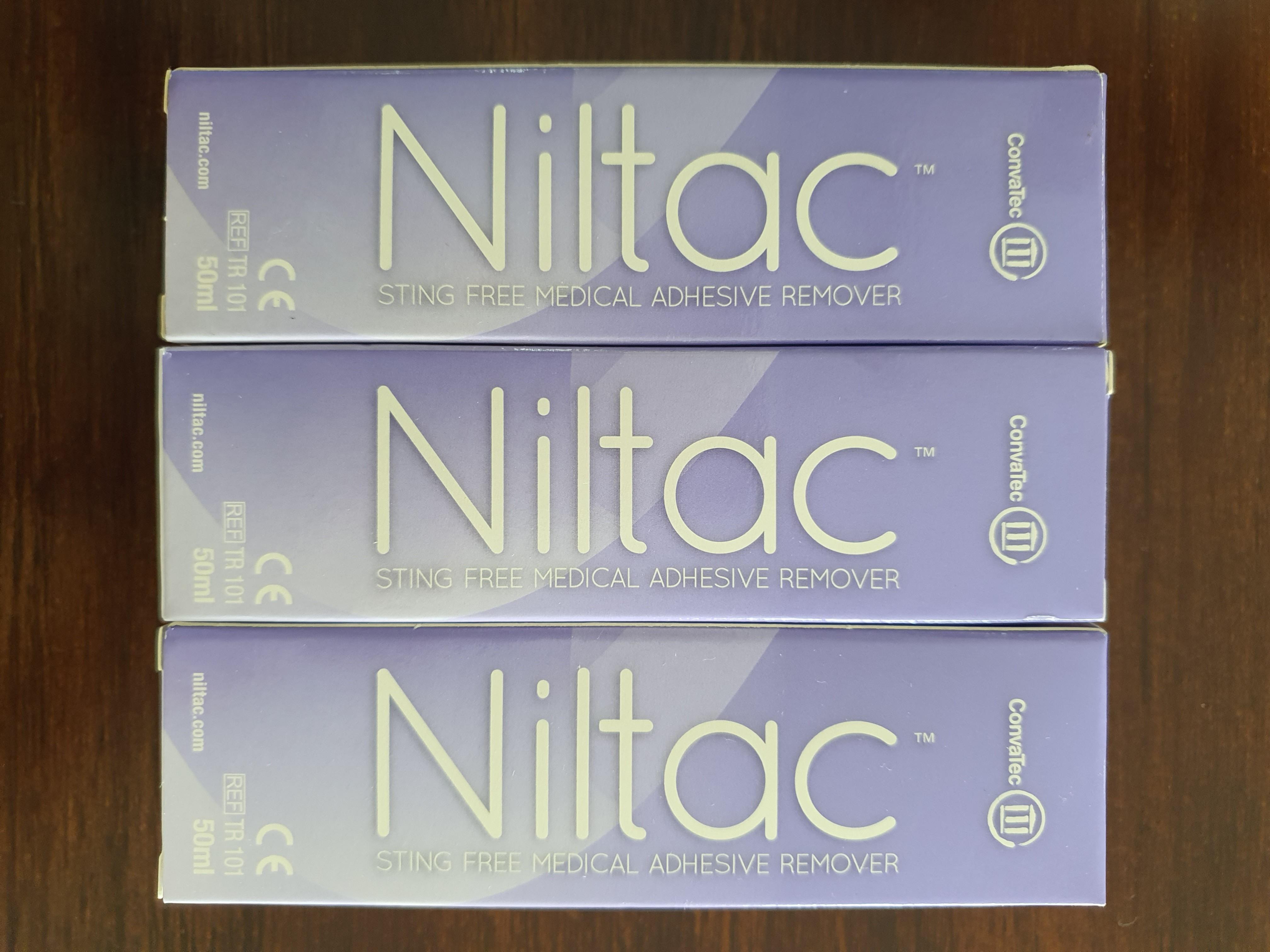 ConvaTec Niltac Sting Free Medical Adhesive Remover (50ml), Health ...