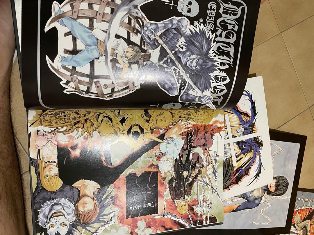 Death note art book Takeshi Obata, Hobbies & Toys, Books & Magazines ...