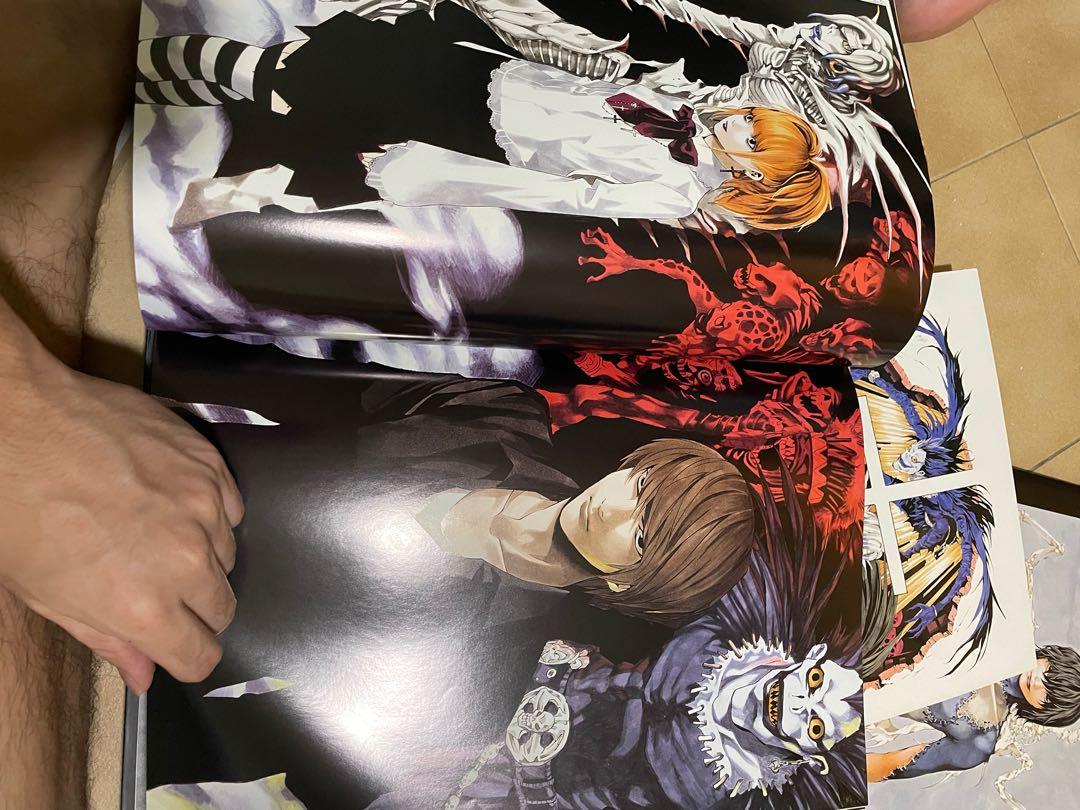 Death note art book Takeshi Obata, Hobbies & Toys, Books & Magazines, Comics & Manga on Carousell