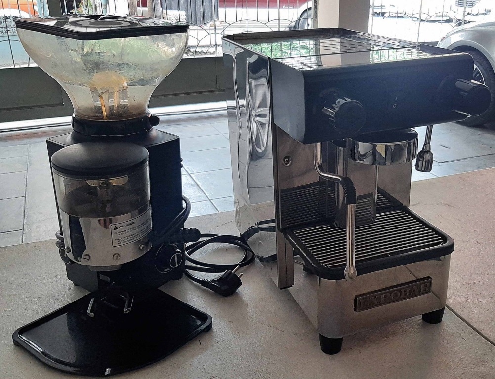 Expobar Officeline Pulser 1 Group + Hey Cafe Titan Grinder, TV & Home ...