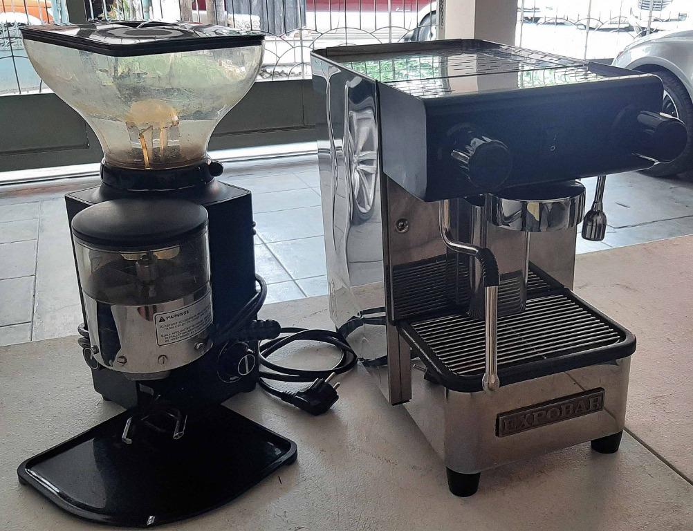 Expobar Officeline Pulser 1 Group + Hey Cafe Titan Grinder, TV & Home ...