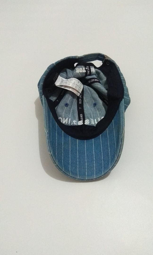 Guess vintage cap, Fesyen Pria, Aksesoris, Topi di Carousell