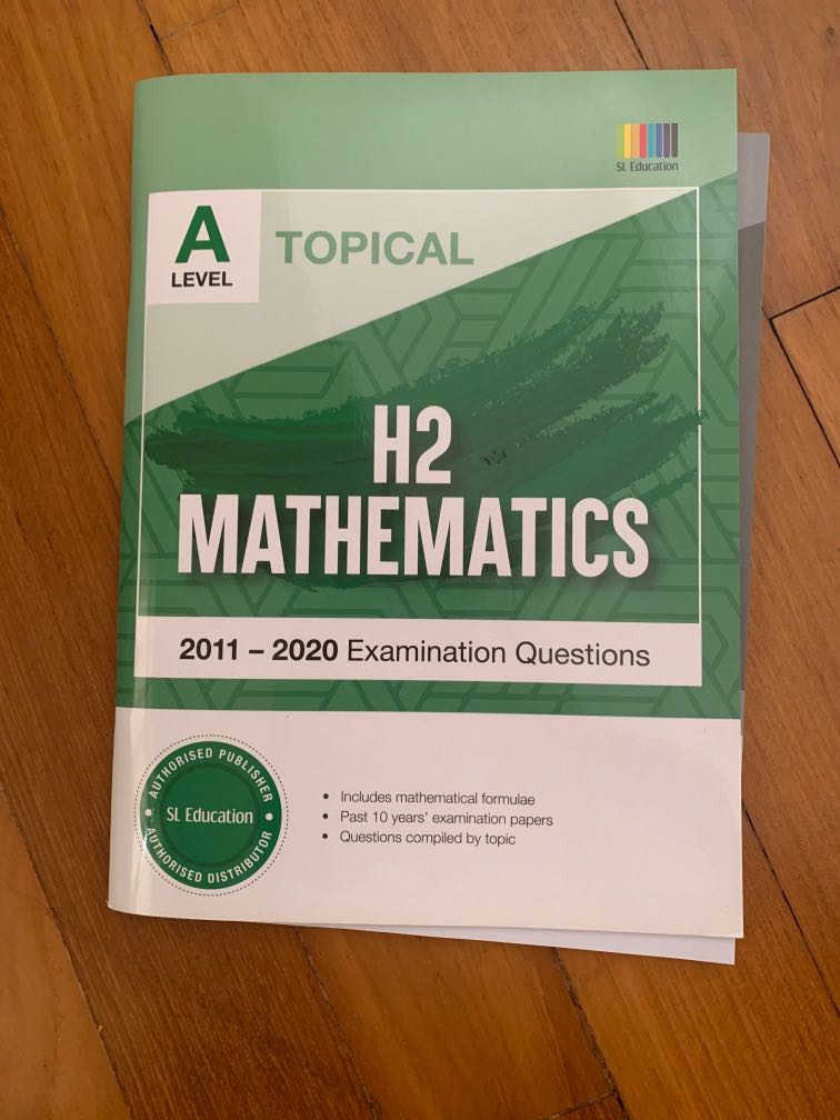 H2 Math A level topical edition, Hobbies & Toys, Books & Magazines ...