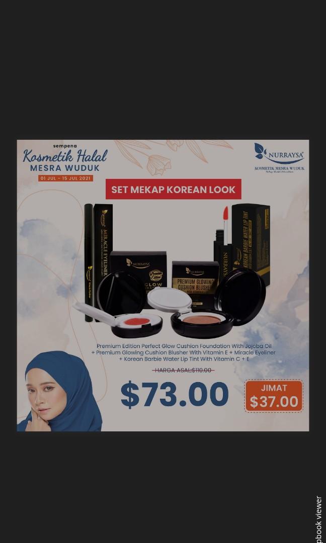 Halal Make up set, Beauty & Personal Care, Face, Makeup on Carousell