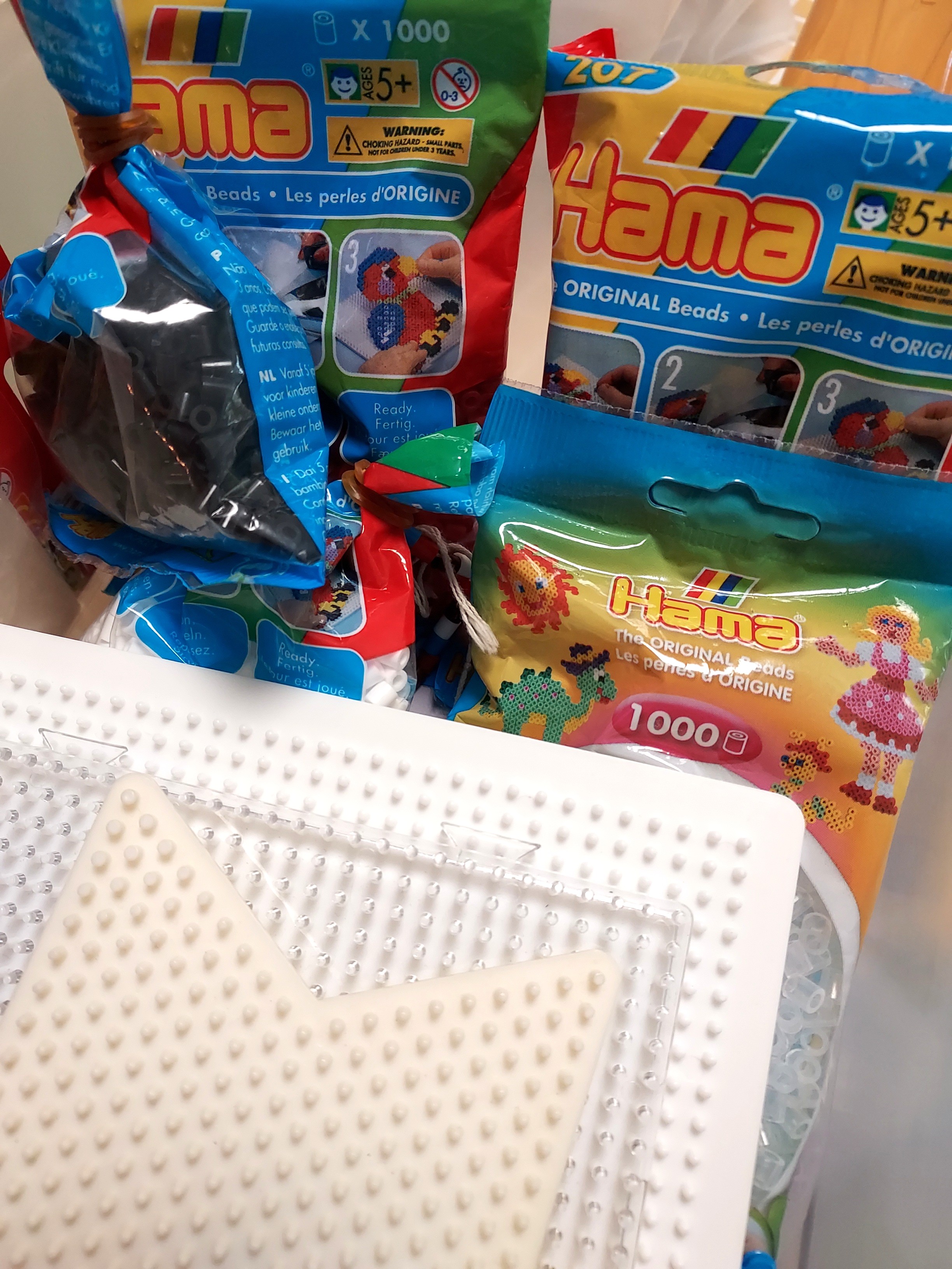 Many Hama beads, Hobbies & Toys, Stationery & Craft, Craft Supplies ...