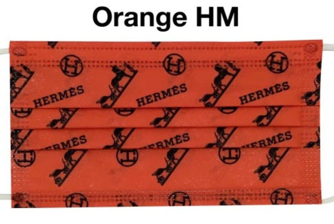 Hermes Disposable Mask, Health & Nutrition, Face Masks & Face Shields ...