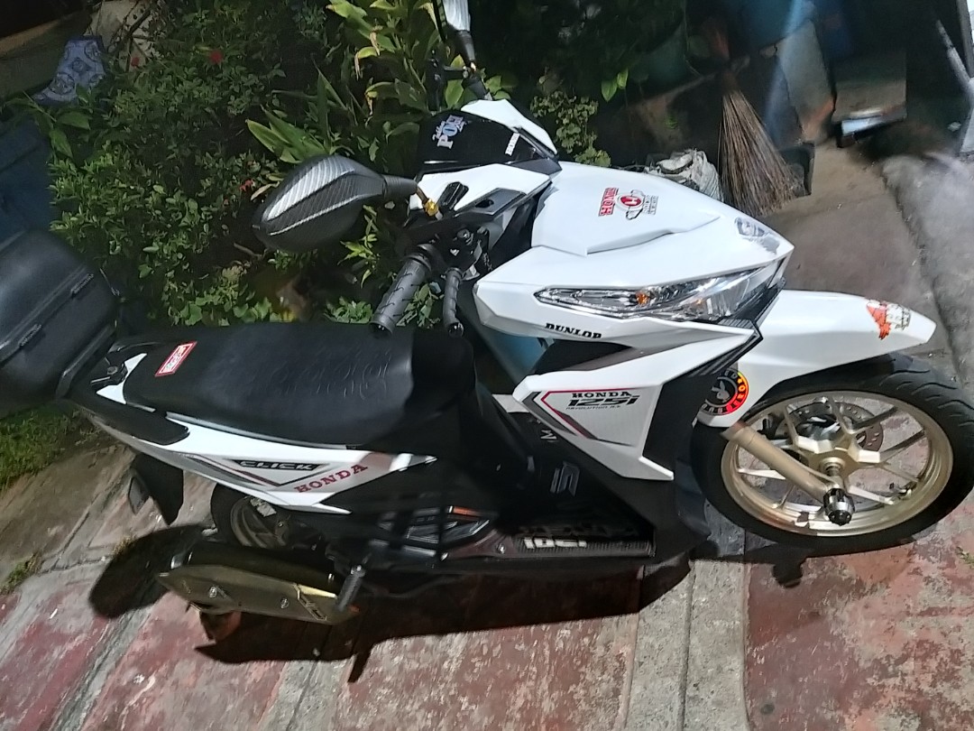 Honda click version 1, Motorbikes, Motorbikes for Sale on Carousell