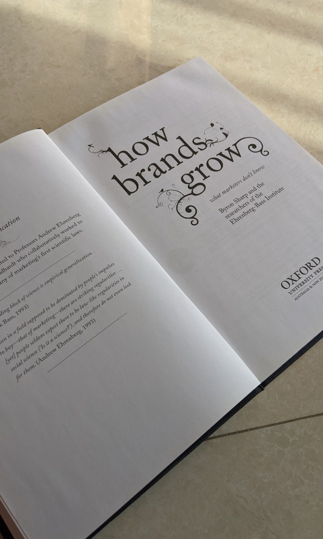 How brands grow - BYRON SHARP, Hobbies & Toys, Books & Magazines ...