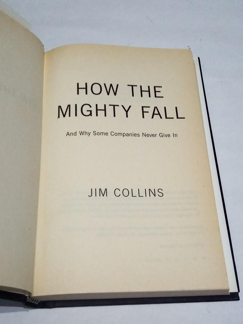 How the Mighty Fall and Why Some Companies Never Give in, Hobbies ...